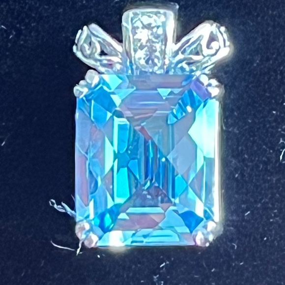 Lenox Vintage Jewelry | Jewelry | Vintage Lenox 925 Silver And Blue ...